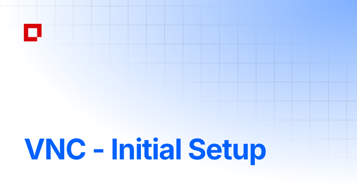 VNC - Initial Setup | Faronics Deploy Documentation