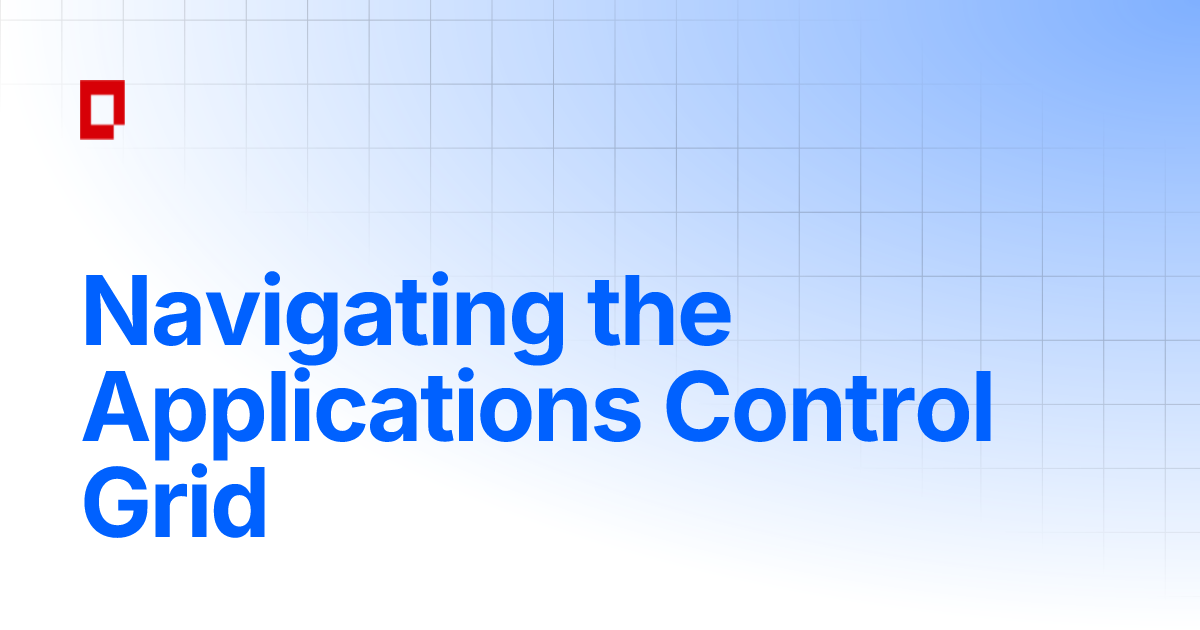 Navigating the Applications Control Grid | Faronics Deploy Documentation Navigating the Applications Control Grid | Faronics Deploy Documentation