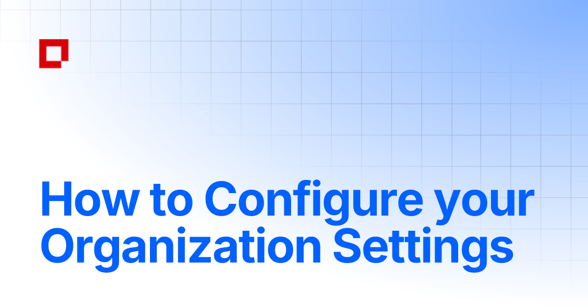 How to Configure your Organization Settings | Faronics Deploy Documentation