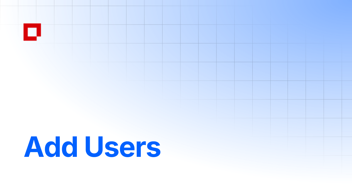 Add Users | Faronics Deploy Documentation
