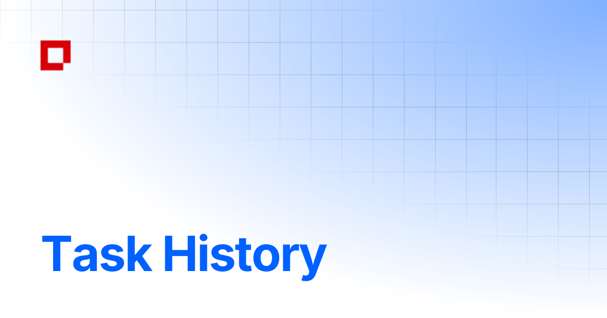 Task History | Faronics Deploy Documentation