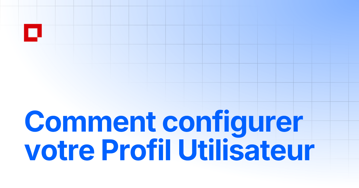 Comment configurer votre Profil Utilisateur | Faronics Deploy Documentation