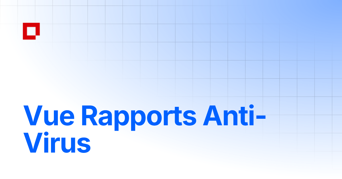 Vue Rapports Anti-Virus | Faronics Deploy Documentation
